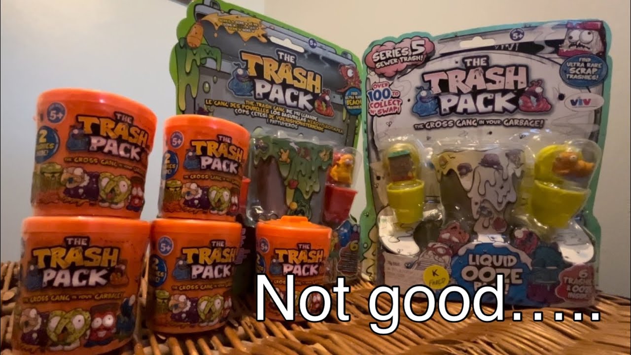 The trash pack series 2,4 and 5 UNBOXING 2024 - YouTube