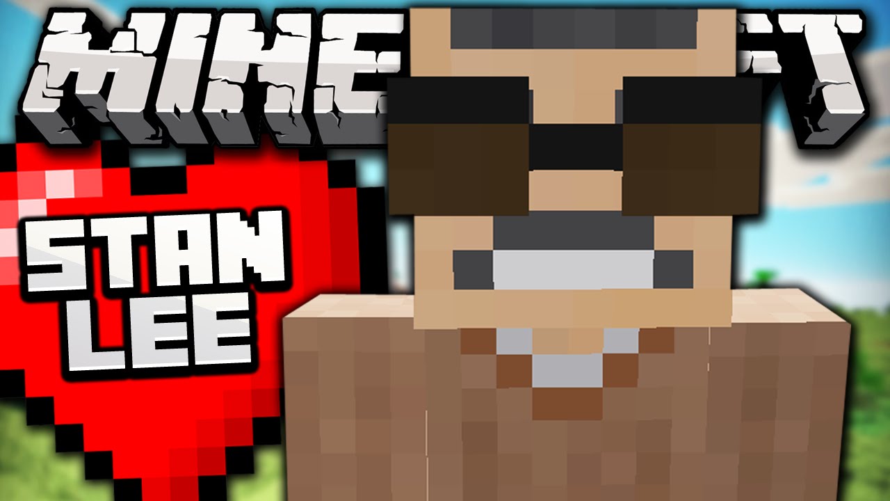 Stan Lee No Minecraft Superheroes Unlimited Mod Youtube