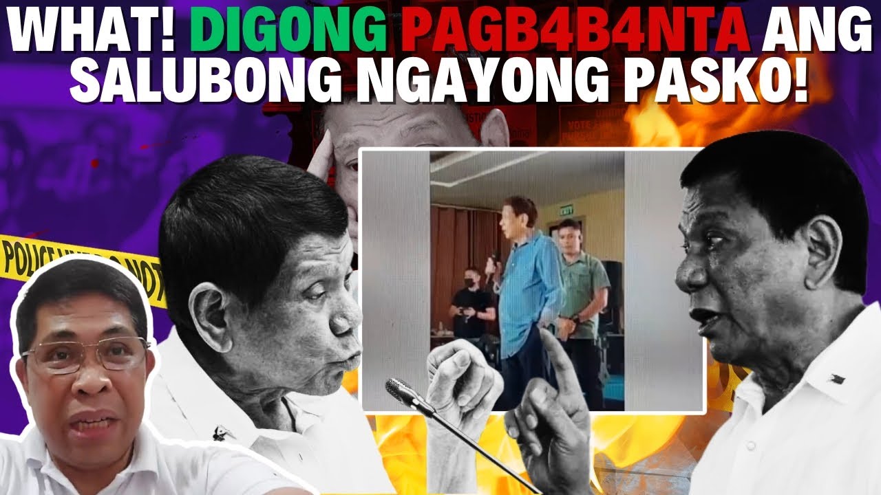 WHAT! DIGONG PAGB4B4NTA ANG SALUBONG NGAYONG PASKO! - YouTube