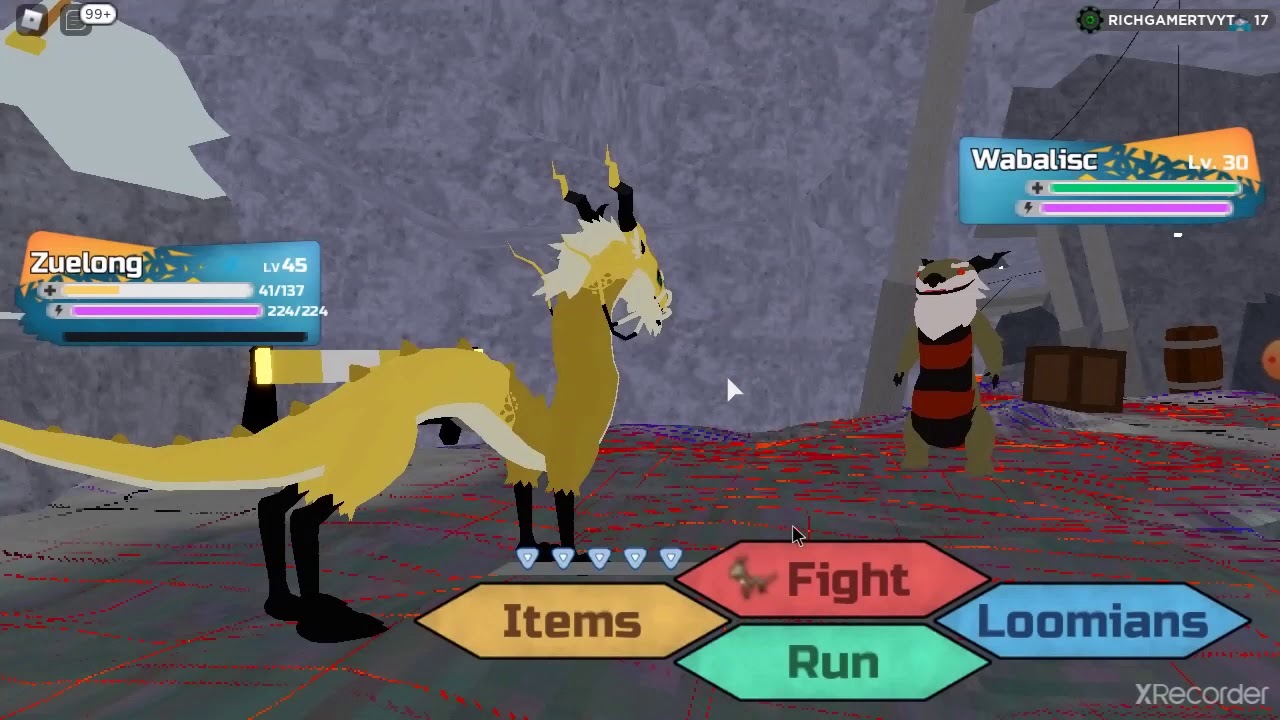 Catching Wabalisc | Loomian Legacy - YouTube