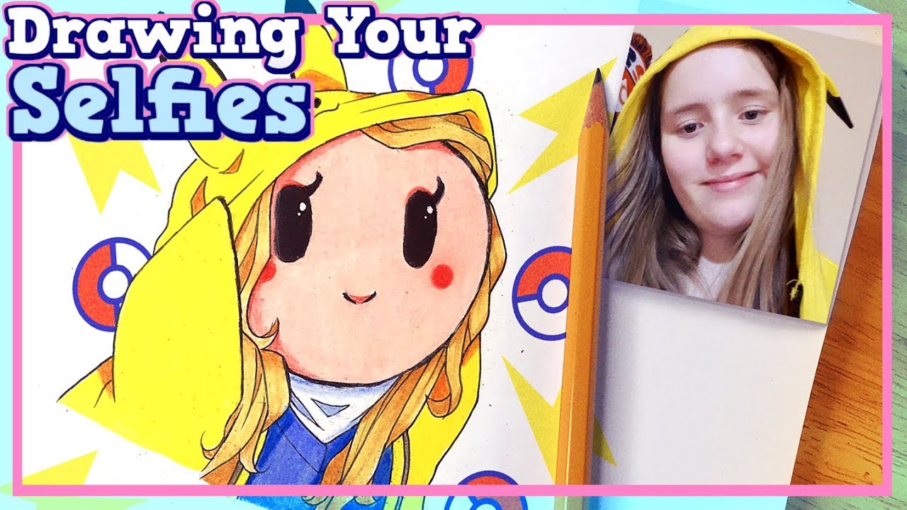 💙 Drawing Your Selfies #3 💙 Art Challenge - YouTube