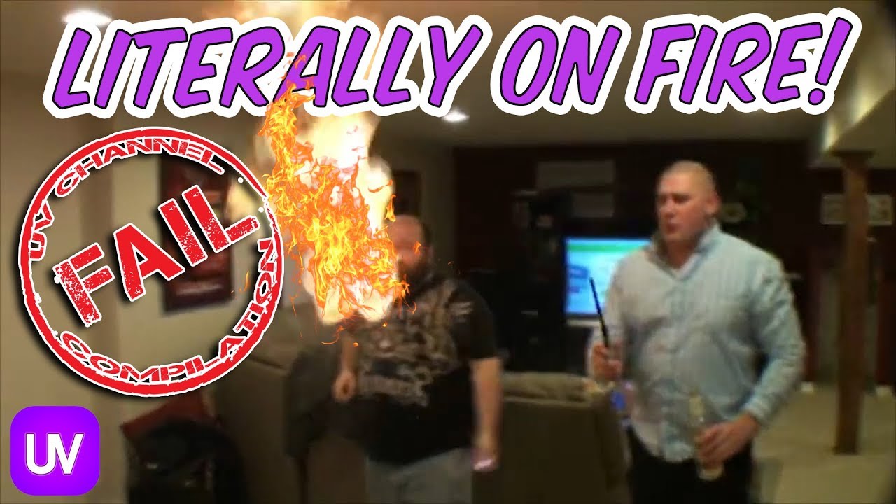 LITERALLY on FIRE 🔥 Super FUNNY MOMENTS & FAILS compilation🔥 - YouTube