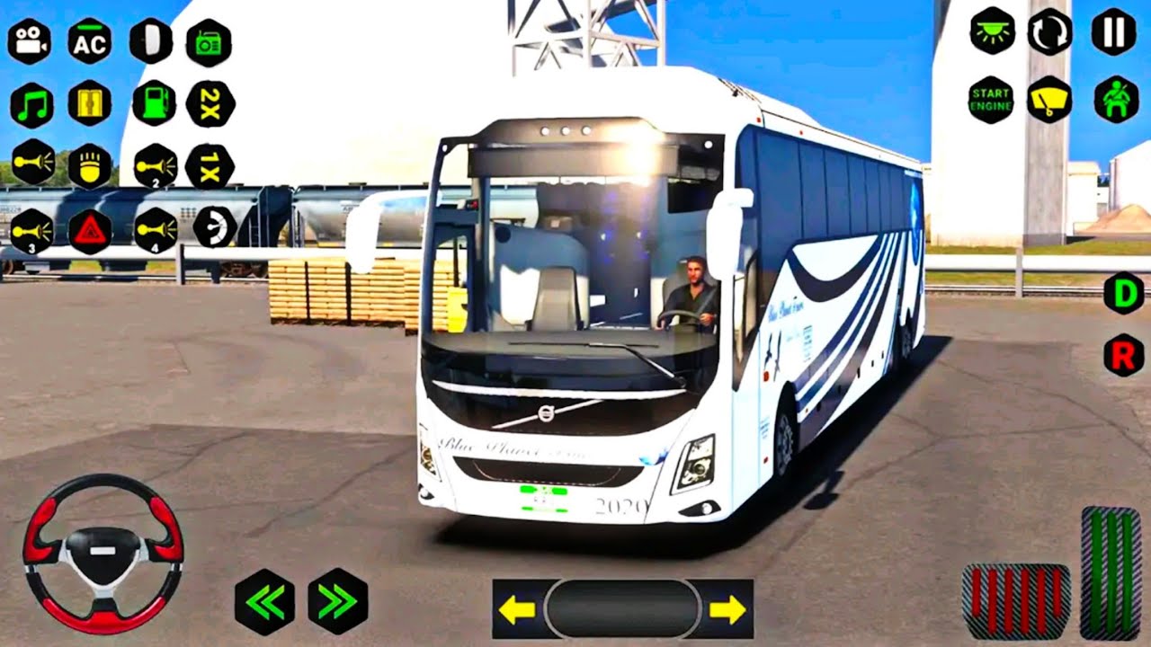 City Bus Driving Bus Simulator Vedio - Bus Games Bus Gameplay - YouTube