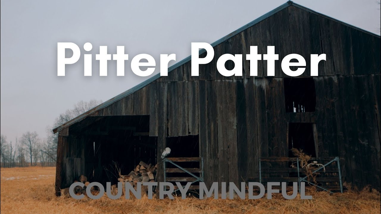 Fall Asleep to Rain at Old Barn | ASMR Sleep Rain Sounds for Sleeping ...