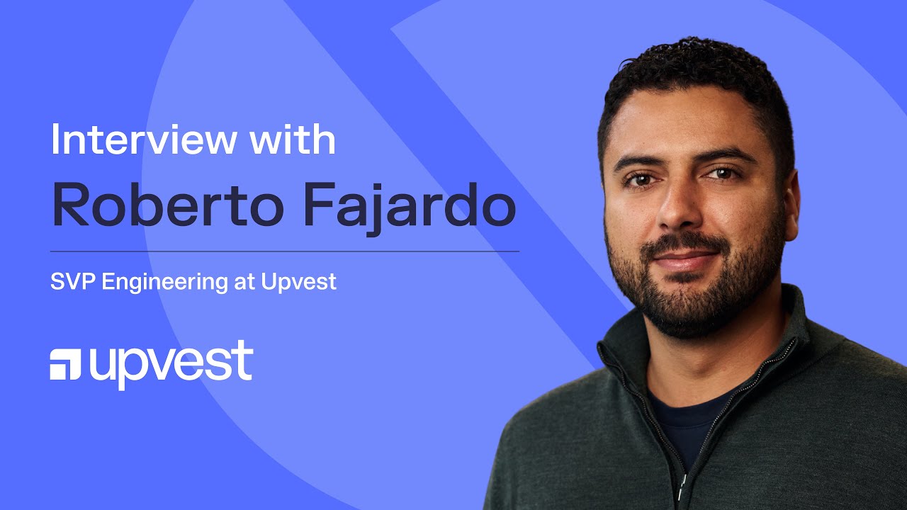 Inside Upvest: meet Roberto Fajardo, Upvest's SVP of Engineering - YouTube