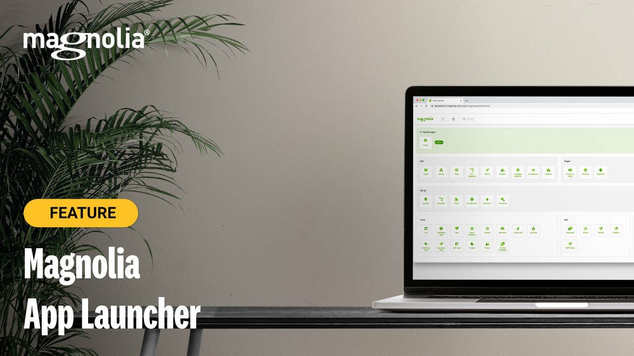 Magnolia App Launcher - YouTube