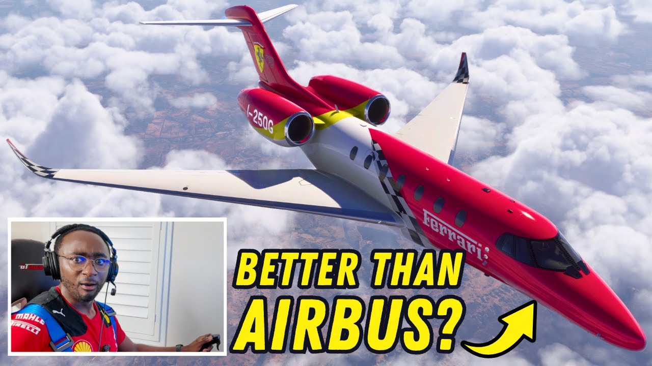 Flying Private Jets In Microsoft Flight Simulator is INCREDIBLE! - YouTube