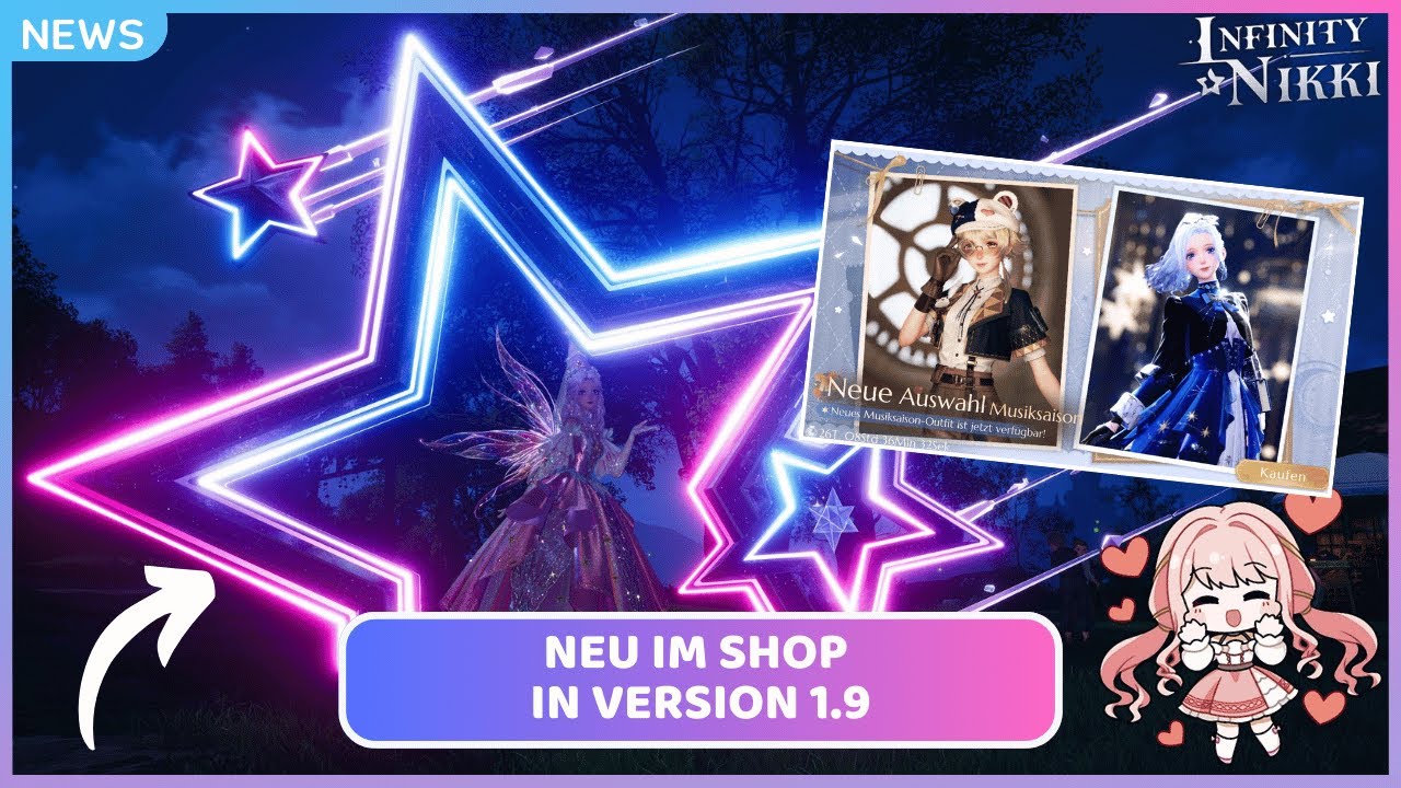 Neues im Shop in Version 1.9 | Infinity Nikki News - YouTube