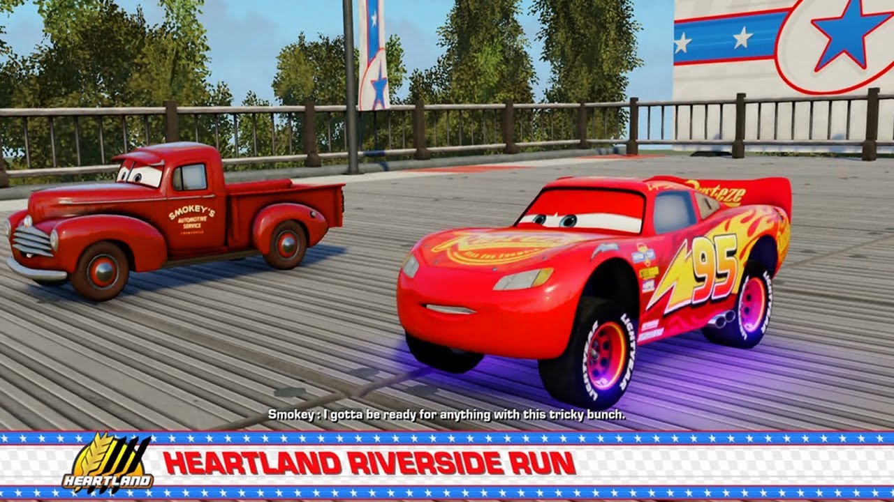 Cars 3: Driven To Win - Lightning McQueen - Stunt Showcase #4 [1080 ...
