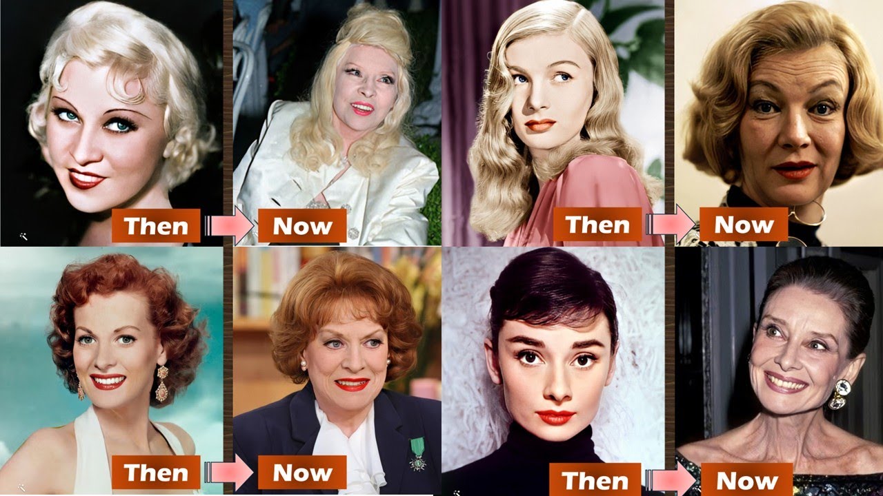 Timeless Transformation of the Iconic Golden Age Actresses We Loved ...