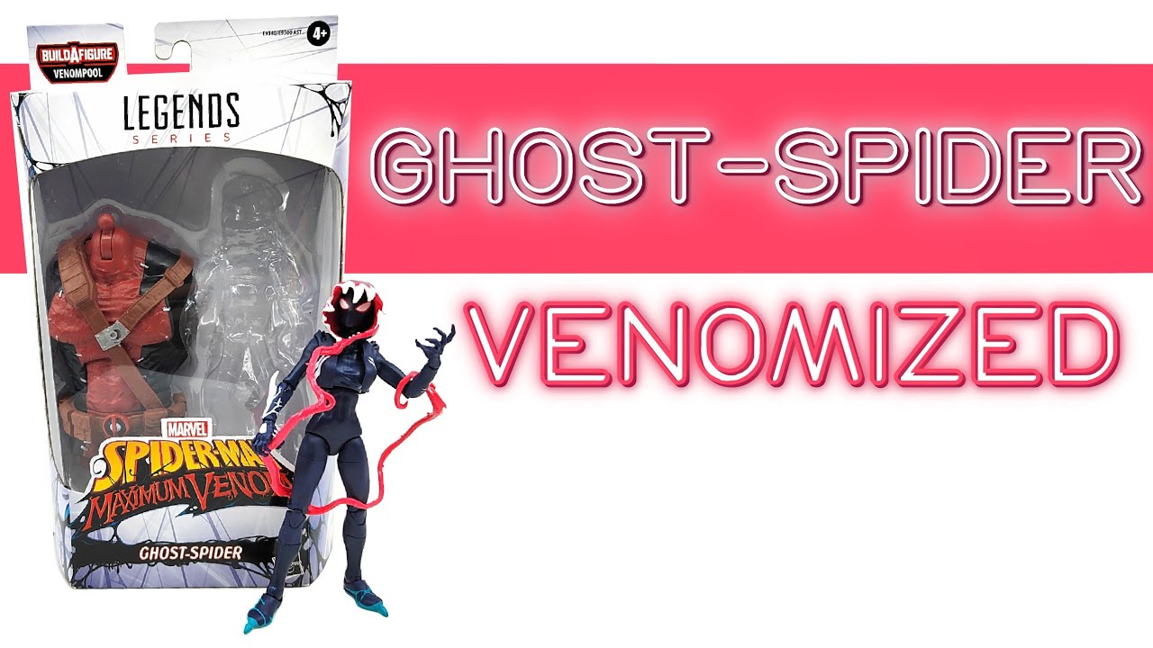 Marvel Legends Venom Ghost Spider - review (CZ) - YouTube