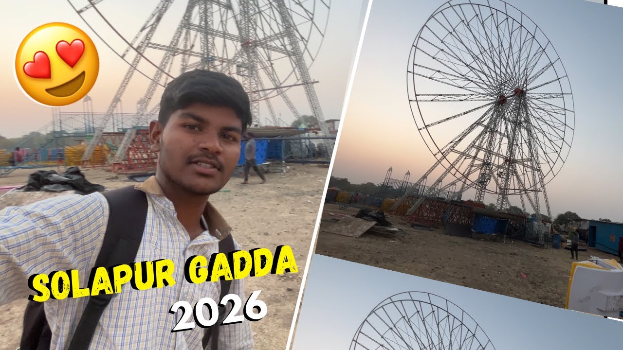 Solapur Gadda Yatra 2026 😍 तैयारी Vlog I EP-4 - YouTube