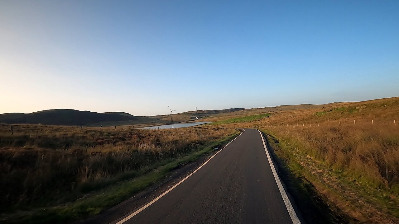 Motorbike Scotland - Old Largs Road - YouTube