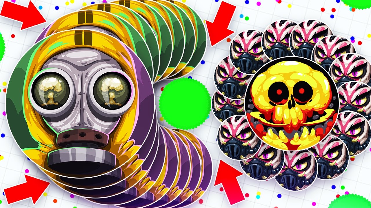 ULTRA "2x1" MAGICAL SPLIT TROLL IN AGAR.IO! *NEW* UNCUT TAKEOVER! (Agar ...