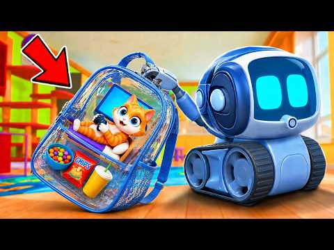 Building a TINY BASE in SPARKY'S BACKPACK! (I Am Cat VR)