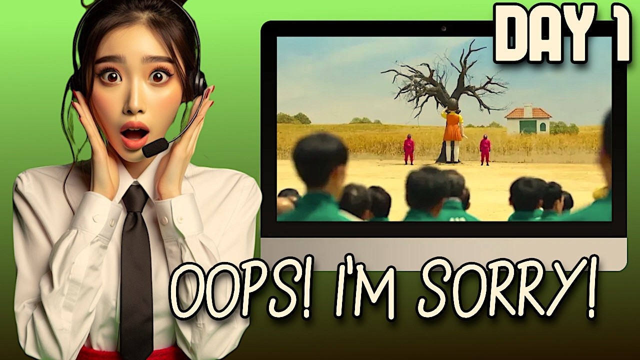 Red Light Green Light - Announcer Girl (Squid Game) - YouTube