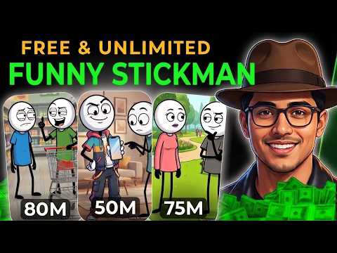 How to Make Funny Stickman Videos With AI | Complete Stick Animation Tutorial