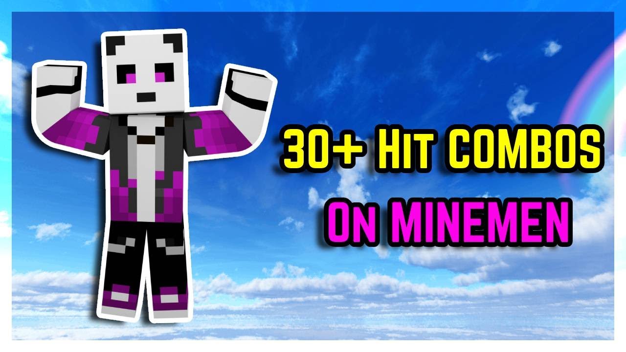 Amateur HITSYNC Minecraft PVP | 30+ Hits COMBOS | Minemen Club - YouTube