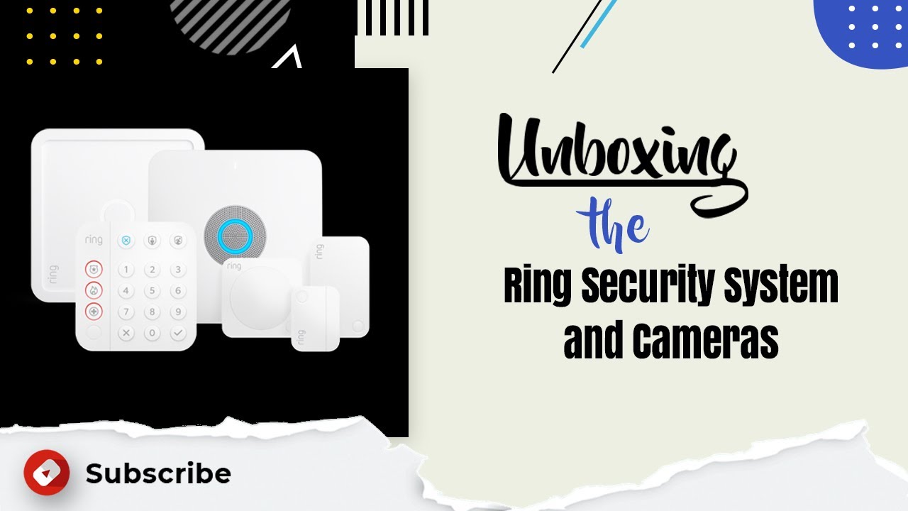 Unboxing the Ring Security System and Cameras | Ring Security System ...