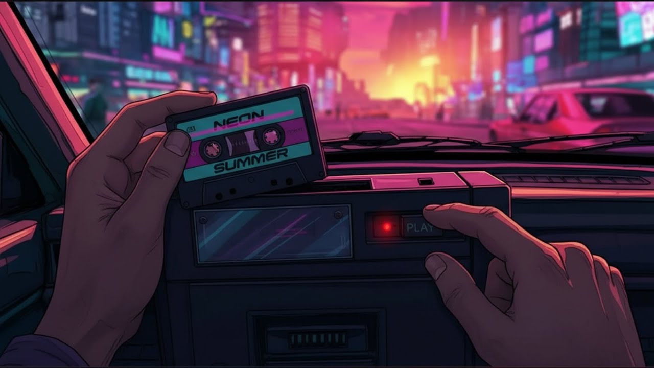 Neon Nights — Full Synthwave Album (Retro Drive & Summer City Vibes ...