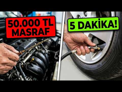 Arabanızı Hurdaya Çıkarmak İstemiyorsanız HER AY Bunları Yapın!