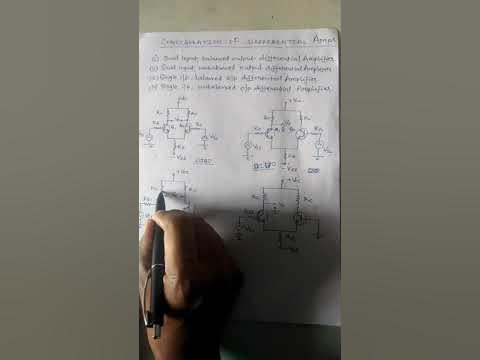 D.C. Analysis | Dual Input Balanced Output Differential Amplifier | Linear Integrated Circuit ...