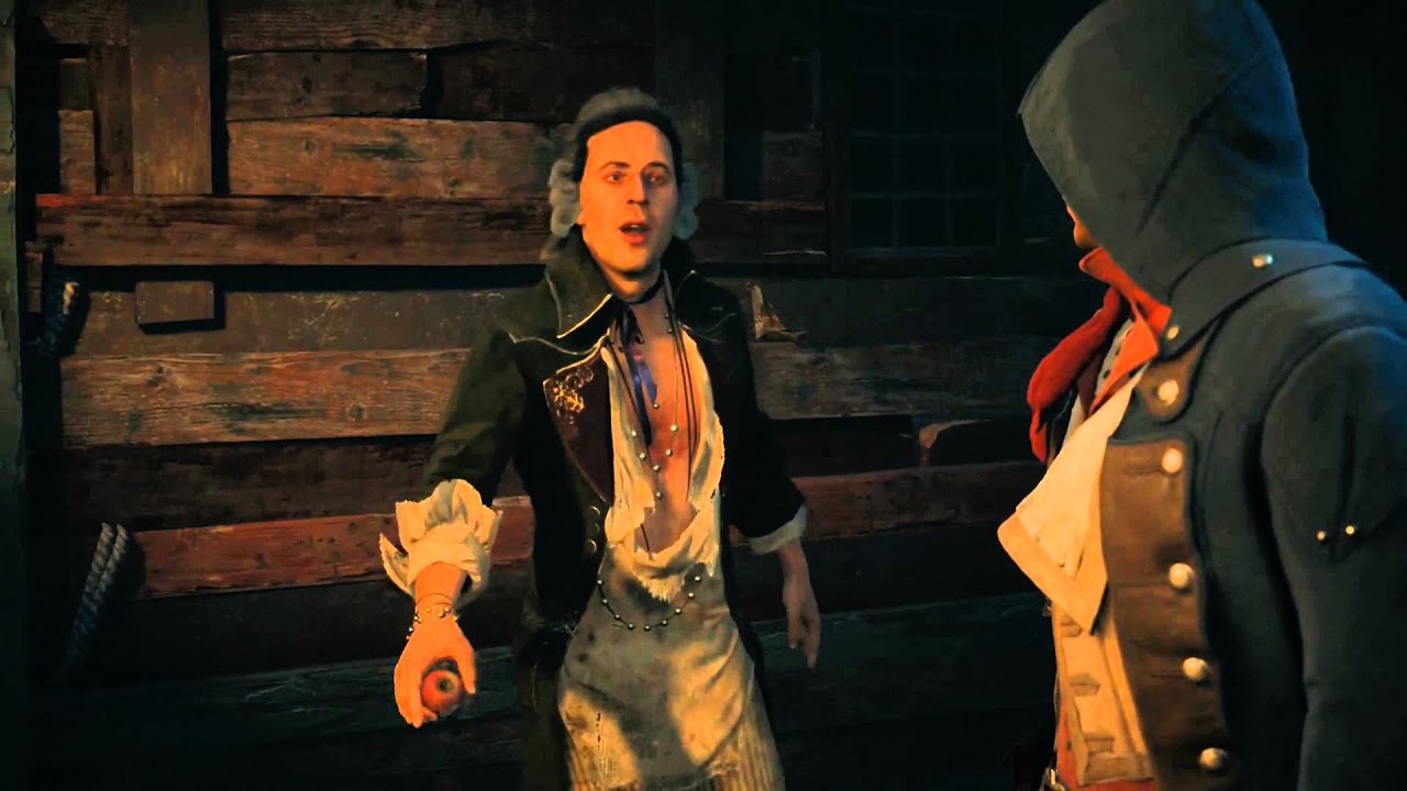 assassins creed unity cutscenes / cinematics part 2 - YouTube