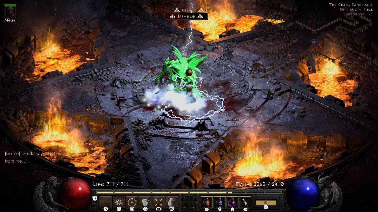 D2r crown of Ages drop in single play - YouTube