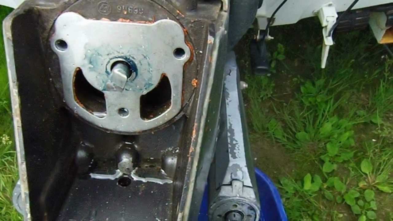 inboard outboard stern drive waterpump repair part 2 of 6 - YouTube