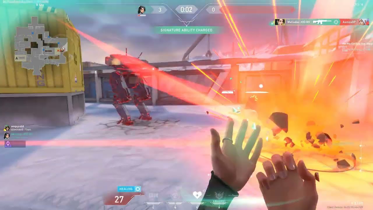 VALORANT - WON WITH PROTOCOL 781-A PHANTOM FINISHER ANIMATION - ICEBOX ...