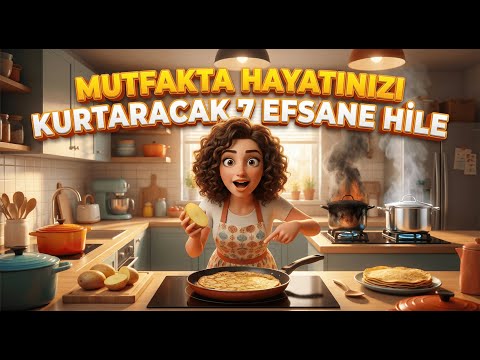 Mutfakta Harcadığınız Vakti Yarıya İndirecek 7 Pratik Bilgi!