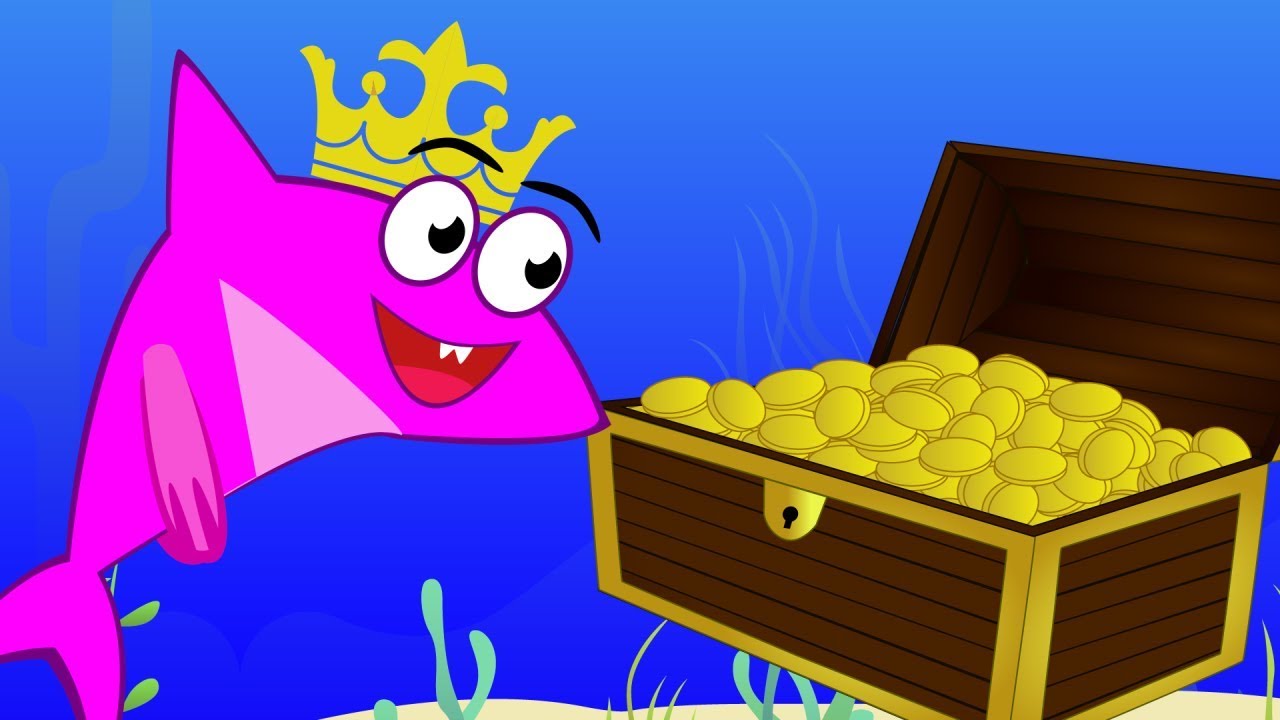 Baby shark magic wand story - #Cartoon for #babies - YouTube