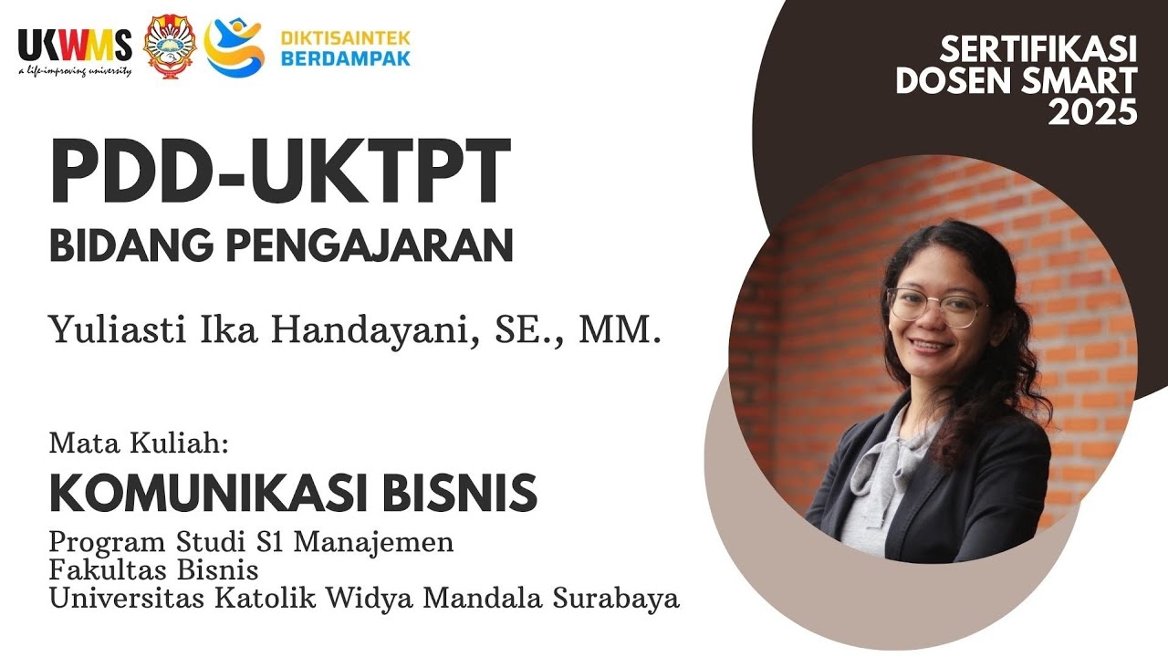 PDD-UKTPT SERDOS 2025 | Universitas Katolik Widya Mandala Surabaya ...