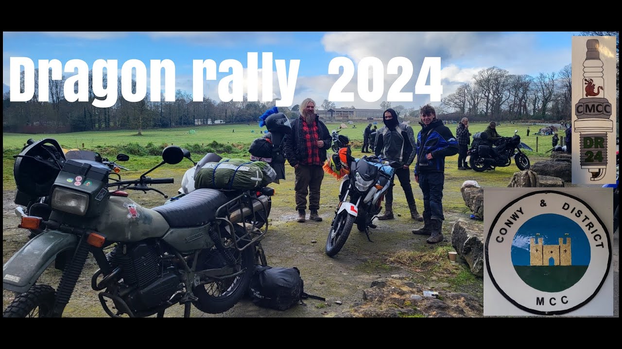 Dragon rally 2024 Conwy Motorcycle Club - YouTube