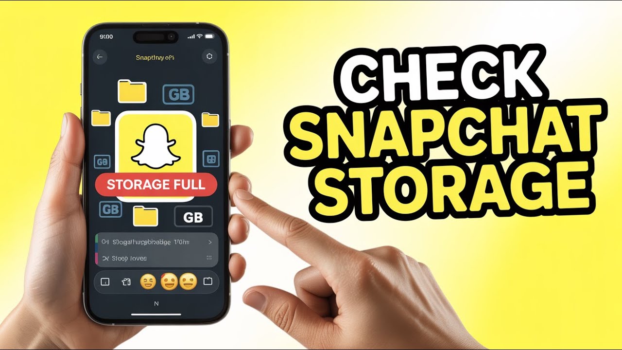 How To Check Snapchat Storage (EASY METHOD!) | See Snapchat Memories ...
