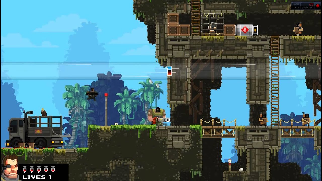 Broforce alien infestation partie 3 - YouTube