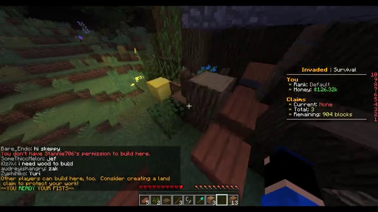 InvadedLands Survival - YouTube