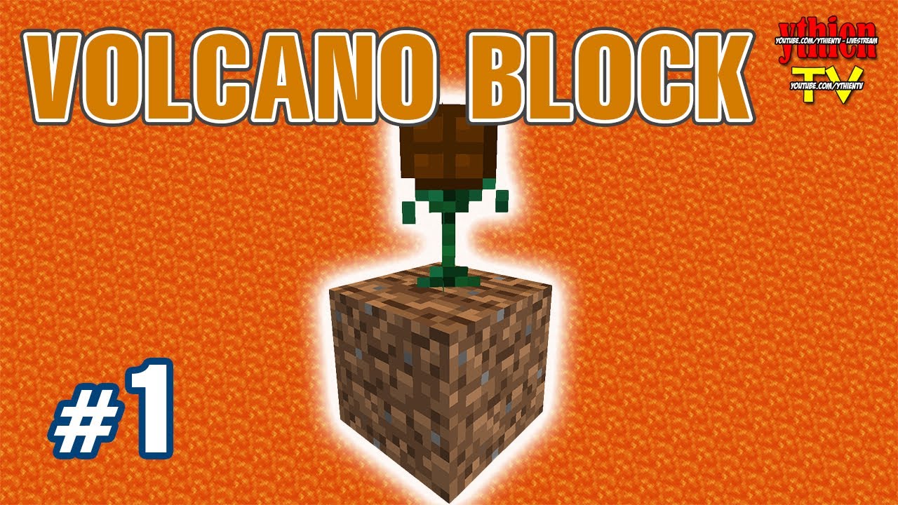 Volcano Block 01 - Sinh Tồn Trong Miệng Núi Lửa - YouTube
