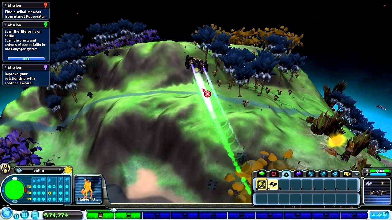 Spore Space Stage Part 6: Scanning And Eradicating! - YouTube