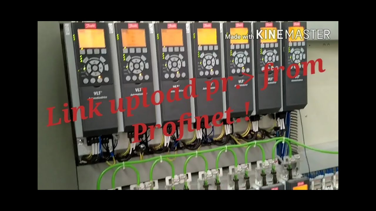 How to config IP. Address and link signal profinet inverter FC 302 ...