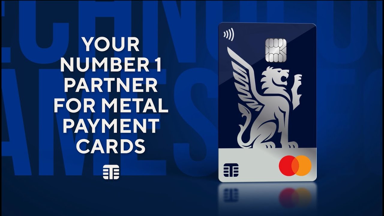 Thames Technology metal, gold and paperboard payment cards 2025 - YouTube