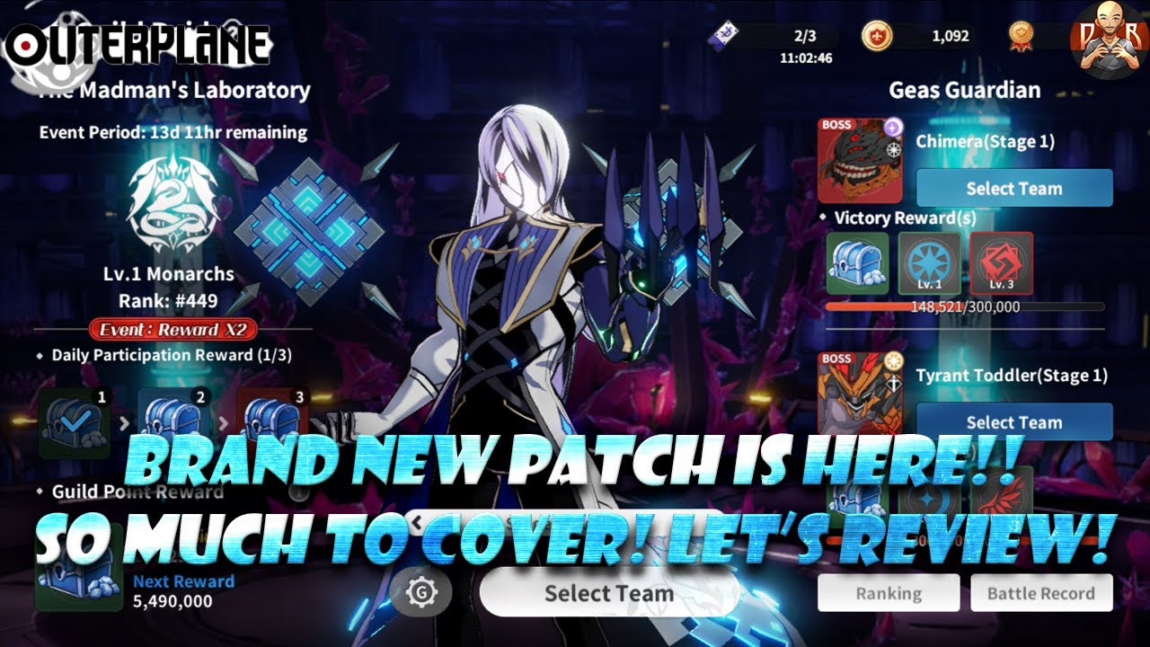 [Outerplane] - Brand new CONTENT, Characters & Patch is OUT & It is ...