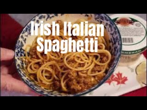 Irish Italian Spaghetti | 1930’s Recipe - YouTube