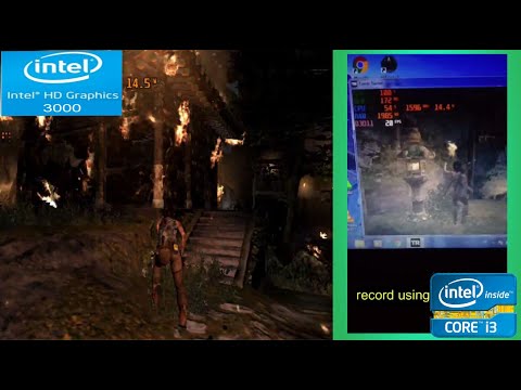 Tomb Raider 2013 on intel hd 3000 | intel core i3 | RAM 4 GB | VRAM 64mb | gameplay laptop
