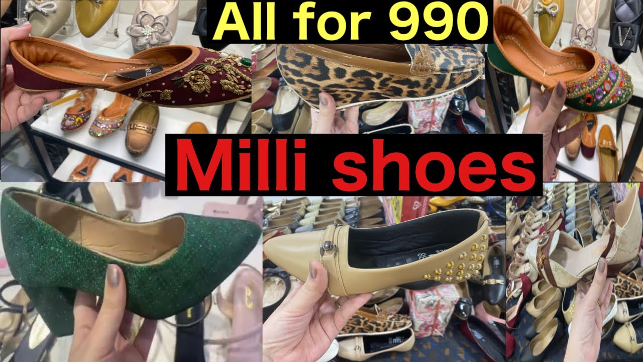 Milli shoes sale 2023/milli shoes sale today/ milli shoes/ footwear ...