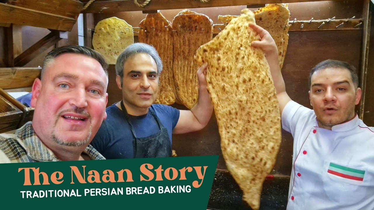 The 1000 Year Old Origins of Naan Bread - Behind the Scenes at an Iranian Bakery in Birmingham ...