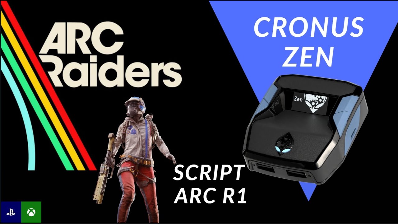 ARC RAIDERS R1 SCRIPT FOR CRONUS ZEN | AIM ASSIST , RAPIDFIRE , DOUBLE PUMP , AUTOROLL , AUTORUN ...