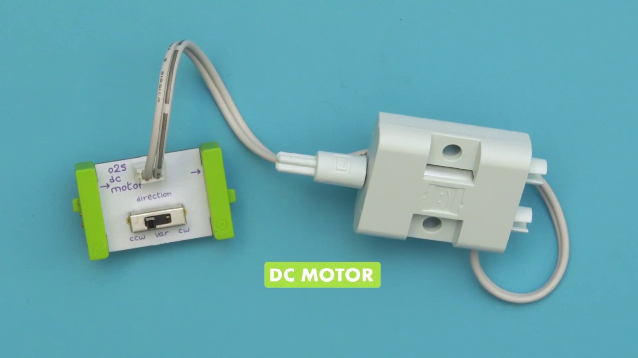 Get to know the DC MOTOR Bit - YouTube
