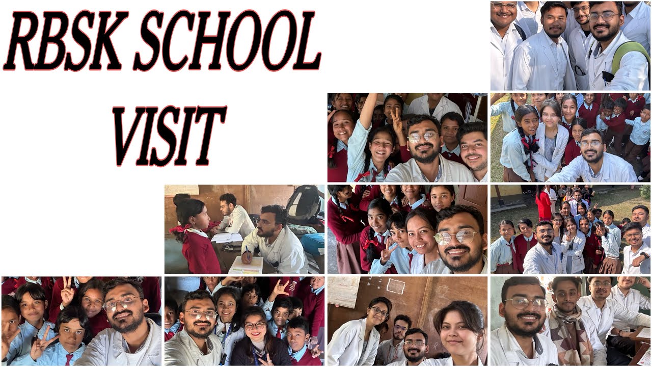 RBSK School Visit || Charingia High School || JMCH 2019 Batch - YouTube