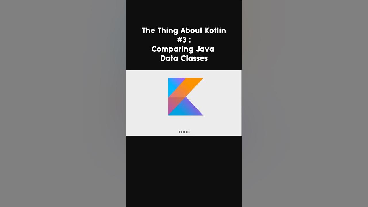 🚀 Kotlin Data Classes: The Java POJO Killer? 🤯 @JetBrainsTV @Kotlin - YouTube